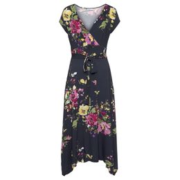 Beach Time Jerseykleid in marine-bedruckt | Gr.: 50