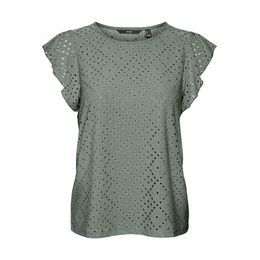 V&eacute;ro Moda Vero Moda Bluse 'Tassa' Damen Gr&ouml;&szlig;e XL dunkelgr&uuml;n