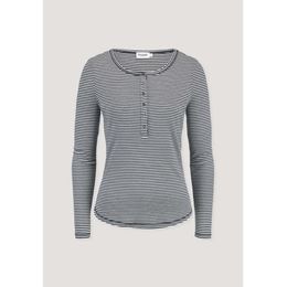 hessnatur Shirt in marine | Gr.: 38
