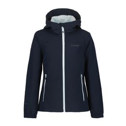 Icepeak Jungen Softshelljacke "Icepeak KOBRYN JR", blau, Gr. 164, Softshell, Obermaterial: 95% Polyester, 5% Elasthan, Jacken, mit Kapuze, gerader