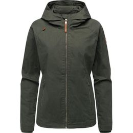 Ragwear Funktionsjacke 'Dizzea' Damen Gr&ouml;&szlig;e XXL dunkelgr&uuml;n
