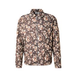 Drykorn Jacke 'Macto' Herren Gr&ouml;&szlig;e L ecru / schoko / hellbraun Sommerjacke