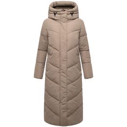 Marikoo Wintermantel Damen Gr&ouml;&szlig;e L taupe