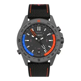 Timex Analog Watch male size One size Blue / Grey / Red