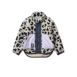 Liewood Fleecejacke 'Noam Pile' Jungen Gr&ouml;&szlig;e 98 creme / marine / lavendel
