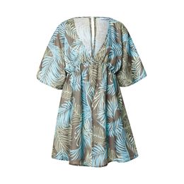 ABOUT YOU Kleid 'Fabiola' Damen Gr&ouml;&szlig;e 40 azur / oliv / pastellgr&uuml;n Sommerkleid