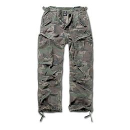 Brandit Cargohose "M65 Vintage Pants" in Camouflage | Gr.: 3XL