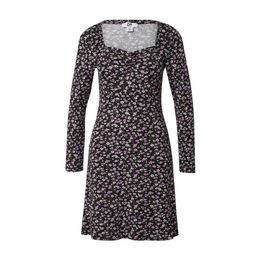 Dorothy Perkins Kleid 'Ditsy Frill' Damen Gr&ouml;&szlig;e 42 gr&uuml;n / lila / schwarz / wei&szlig; Sommerkleid