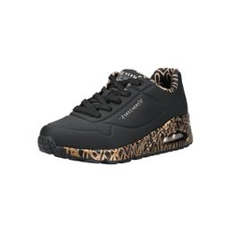 Skechers Sneaker in Schwarz/Gold | Gr.: 39