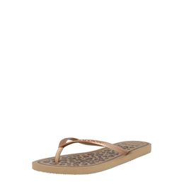 Havaianas T-Bar Sandals female size 37/38 Rose gold