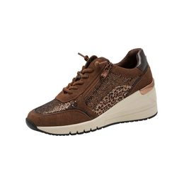 Marco Tozzi Sneaker in CHOCO COMB | Gr.: 39