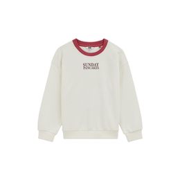 WE Fashion Sweatshirt M&auml;dchen Gr&ouml;&szlig;e 110/116 mischfarben / offwhite