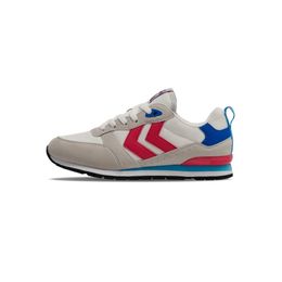 Hummel Schn&uuml;rsenkel Sneaker Monaco 86 Erwachsene in WHITE/RED/BLUE | Gr.: 38