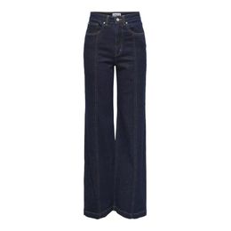 Only Jeans mit weitem Bein in Dark Blue Denim | Gr.: W33/L32