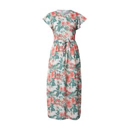 Vila Kleid 'VISUN' Damen Gr&ouml;&szlig;e 40 smaragd / orange / apricot / wei&szlig; Sommerkleid