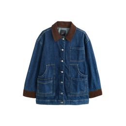 next Jacke Damen Gr&ouml;&szlig;e XXL/XXXL blau / braun Sommerjacke