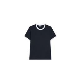 Bershka T-Shirt Herren Gr&ouml;&szlig;e L grau / wei&szlig;