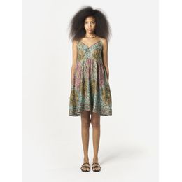 KOROSHI Dress female size 36 Light beige / Olive / Mint / Pink