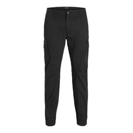 Jack & Jones Plus JACK & JONES PLUS Cargo-Hose in Black | Gr.: W48/L32