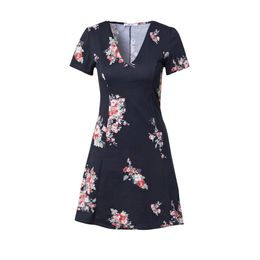 ABOUT YOU Kleid 'Kitty' Damen Gr&ouml;&szlig;e 34 mischfarben / schwarz Sommerkleid
