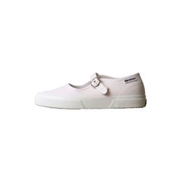 Superga Ballerinas mit Riemchen &bdquo;Leggera&ldquo; Wei&szlig; | Gr.: 36