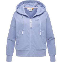 Ragwear Zip-Up Hoodie 'Taila' female size XXL Opal / White