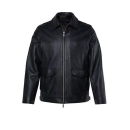 JP1880 Lederjacke in schwarz | Gr.: 6XL