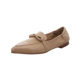 Rebecca White Klassischer Slipper in braun | Gr.: 36