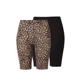 Only Leggings 'ONLLIVE LOVE' female size XS Beige / Brown / Black