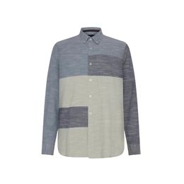 Signal Button Up Shirt 'Paolo' male size XXL Smoke blue / Opal / Stone