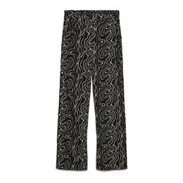 V&eacute;ro Moda Vero Moda Hose 'VMEASY JOY' Damen Gr&ouml;&szlig;e 40 beige / schwarz