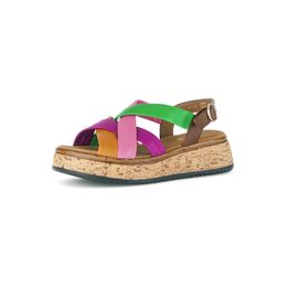Gabor Plateau Sandaletten in Bunt | Gr.: 40