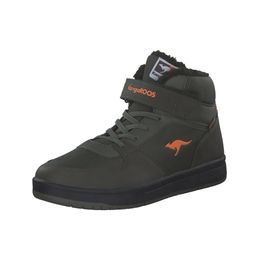 Kangaroos Sneaker 'K-CP Bound' Jungen Gr&ouml;&szlig;e 37 gr&uuml;n / dunkelgr&uuml;n / rot