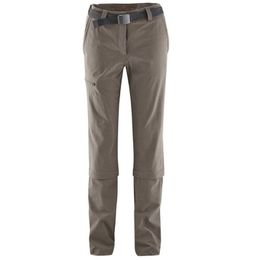 Maier Sports Zip-Hose Arolla in Grau | Gr.: 36