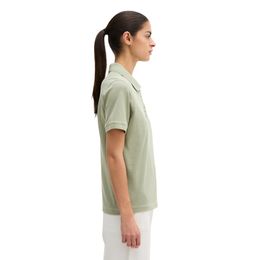 Marc O'Polo MARC O'POLO Damen Poloshirt "aus Piqu&eacute;-Jersey"fresh sage, Gr. S, unifarben, Obermaterial: 96% Baumwolle, 4% Elasthan, Shirts