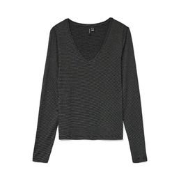 V&eacute;ro Moda VERO MODA Shirt 'VMLava' female size L Black / Silver