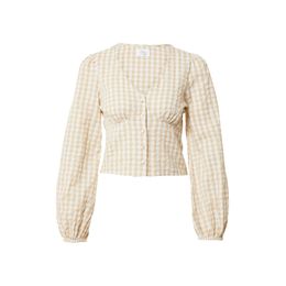 Daahls By Emma Roberts Exclusively For About You Bluse 'Hailey' Damen Gr&ouml;&szlig;e XS beige / wei&szlig;