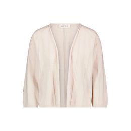 Cartoon Strick-Cardigan mit Rundhalsausschnitt in beige | Gr.: 44