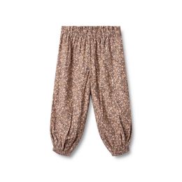 Wheat M&auml;dchen Stoffhose "Wheat Trousers Lined Polly", braun, Gr. 128, gebl&uuml;mt, 100% Baumwolle, Hosen
