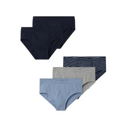 Two Soon Slips Jungen Gr&ouml;&szlig;e 98/104 hellblau / dunkelblau / graumeliert