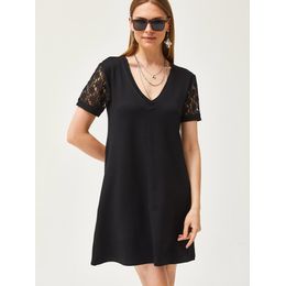 Olalook Kleid Damen Gr&ouml;&szlig;e 38 schwarz