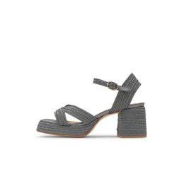 Castaner Casta&ntilde;er Hochhackige Sandalen ' VALLITA ' Damen Gr&ouml;&szlig;e 35 silber
