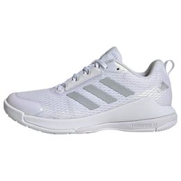adidas Performance Athletic Shoes 'Novaflight 2' female size 38 Silver / White