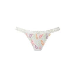 Lascana Thong female size XS/S Mint / Dark orange / Fuchsia / Wool white