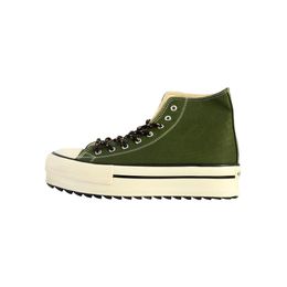 victoria Hohe Sneaker mit Schn&uuml;rung Gr&uuml;n | Gr.: 38
