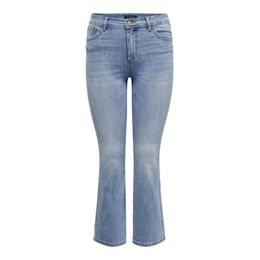 Only Carmakoma Flared fit jeans in Light Medium Blue Denim | Gr.: w52-L32