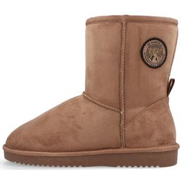 O`Neill O'NEILL Damen Schlupfboots "BESIANA WOMEN HIGH", Gr. 39, braun, Synthetik, Schuhe, gef&uuml;tterte Winterschuhe, Winterboots, Snowboots, Schlupfstiefel