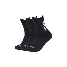 Camano Damen Sportsocken "performance training light 3er Pack", Gr. 39, schwarz, 94% Polyamid, 5% Elasthan, 1% Polyester, Socken, 3er Pack
