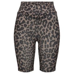 active by Lascana LASCANA ACTIVE Radlerhose in braun leo | Gr.: 32/34
