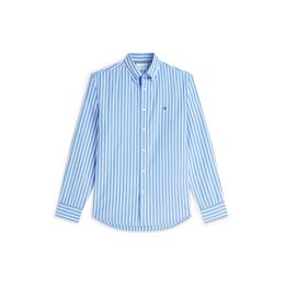 Tommy Hilfiger Hemd 'Regular Fit Flex Stripe' Herren Gr&ouml;&szlig;e XL hellblau / wei&szlig;
